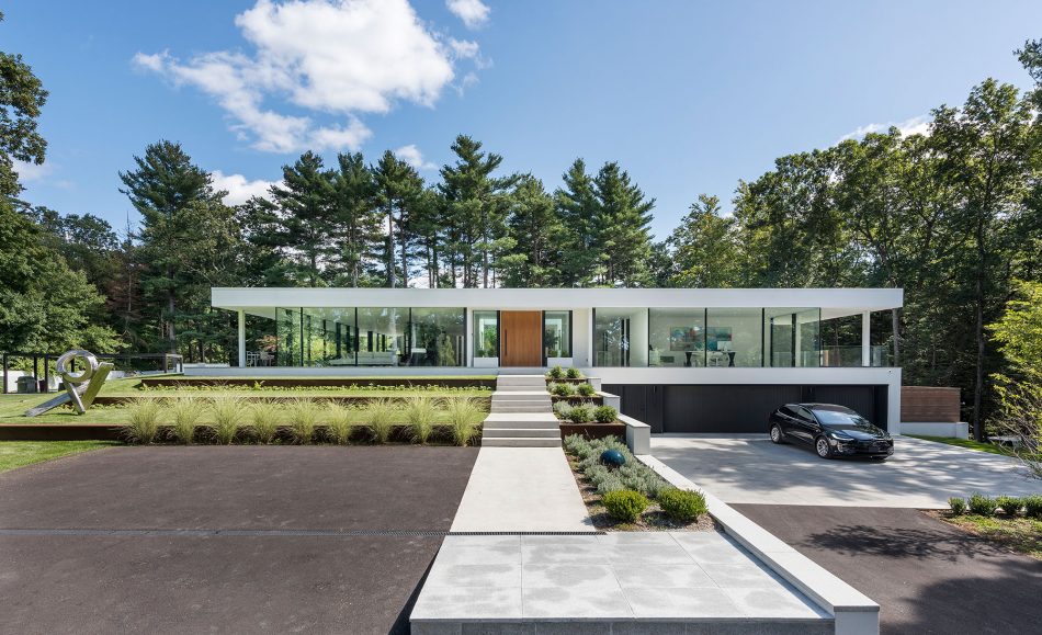 Modern House Reinvented in MetroWest Boston - Flavin Architects