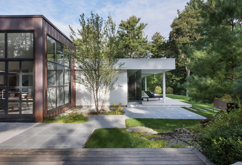 Modern House Reinvented in MetroWest Boston - Flavin Architects