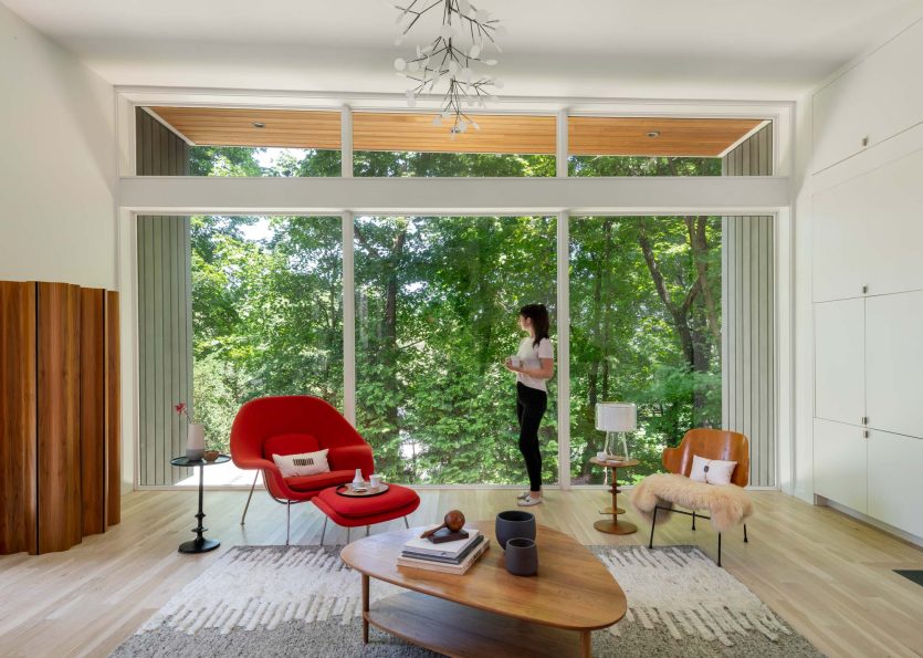 Addition to Home by Sarah P. Harkness in Lexington, MA - Flavin Architects