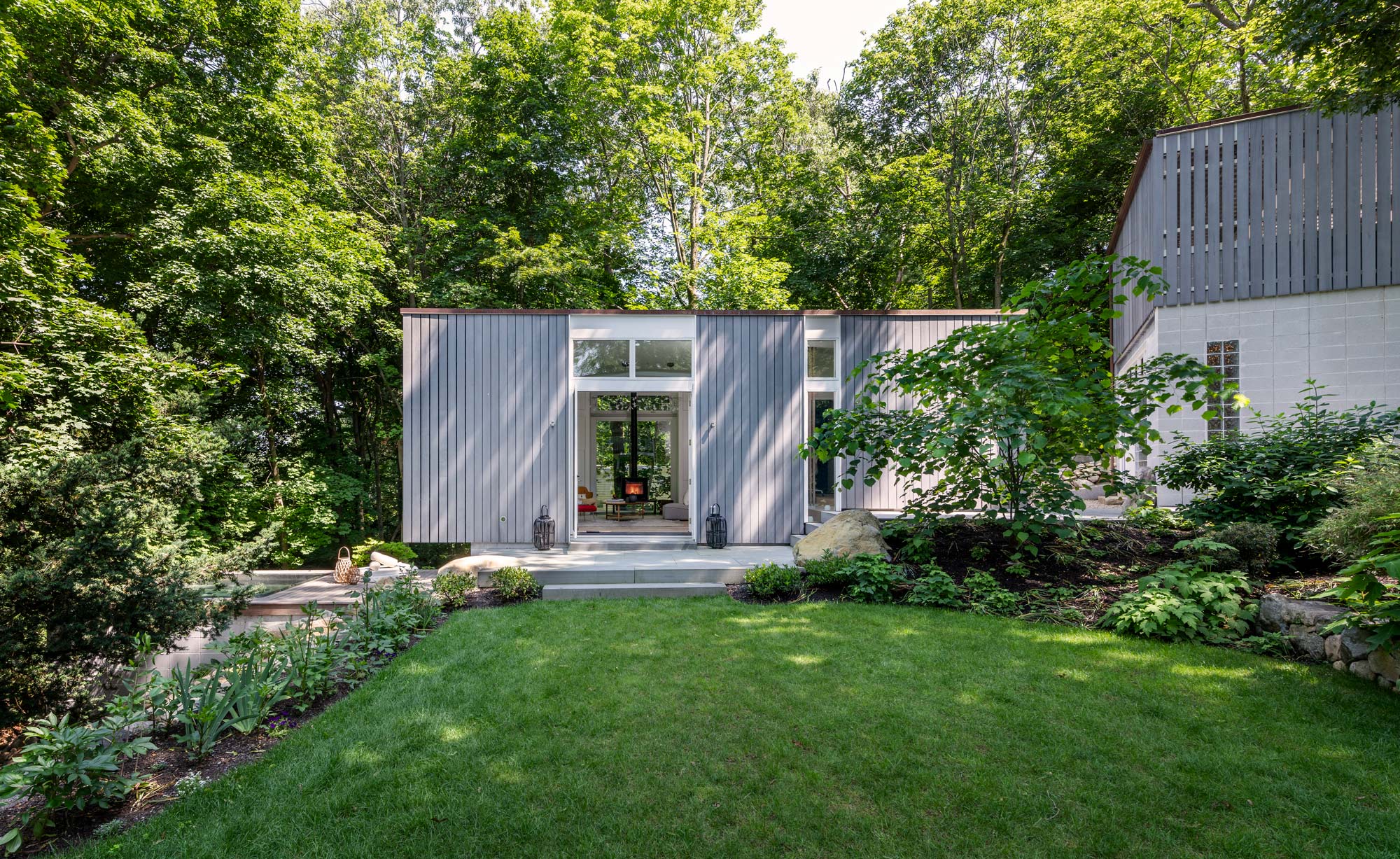 Addition to Home by Sarah P. Harkness in Lexington, MA - Flavin Architects